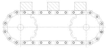 Conveyor chain working method - SEDIS
